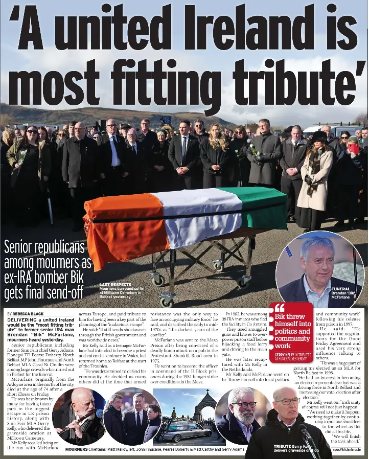 ‘A united Ireland is most fitting tribute’ - PressReader
