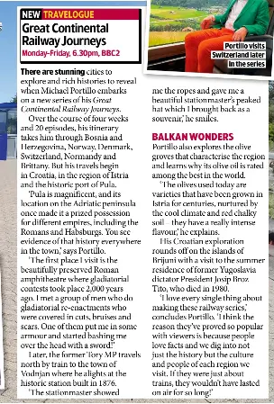 Great Continenta­l Railway Journeys - PressReader