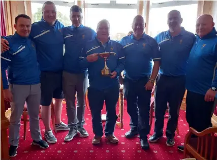 RGU team claim championsh­ip in decider at Greenock INVERCLYDE GOLFERS ...
