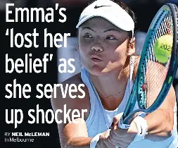 Emma’s ‘lost her belief’ as she serves up shocker - PressReader