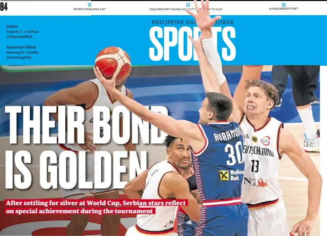 THEIR BOND IS GOLDEN - PressReader