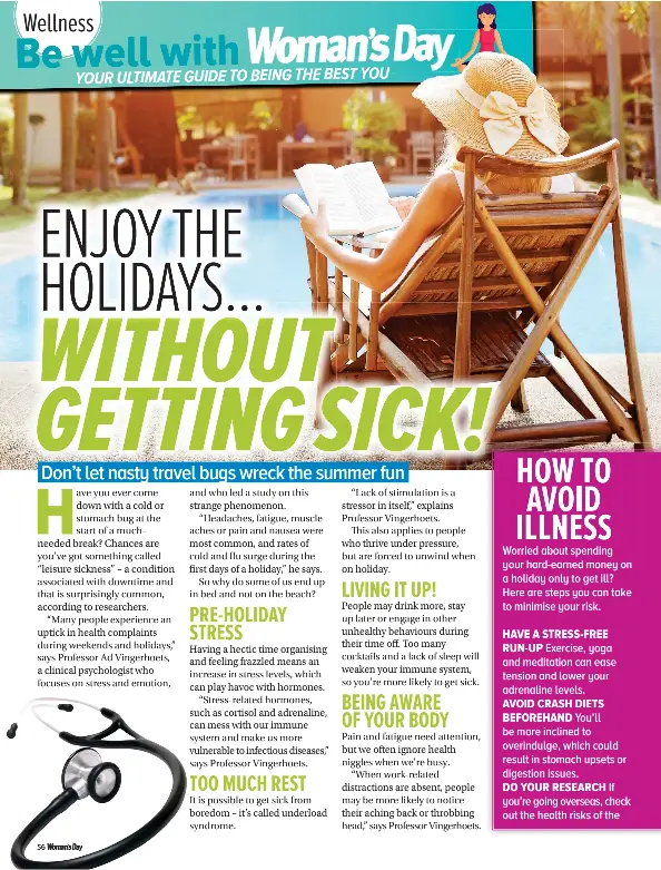 WITHOUT GETTING SICK! - PressReader