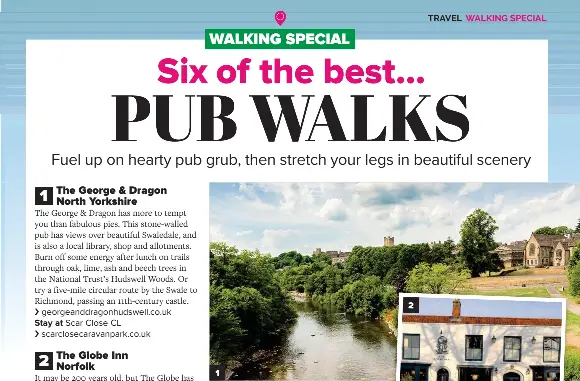 Six of the best… PUB WALKS - PressReader