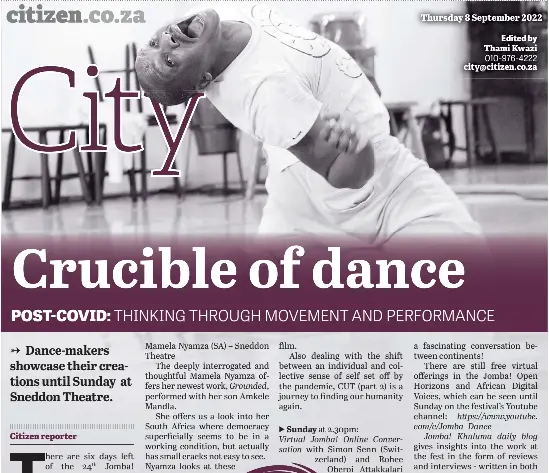 Crucible of dance - PressReader