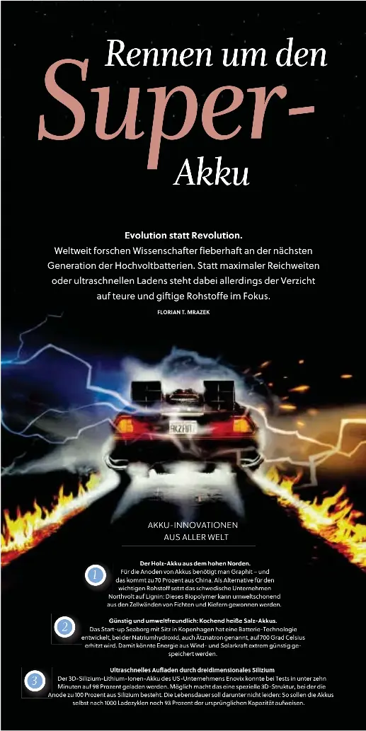 Rennen um den SuperAkku - PressReader