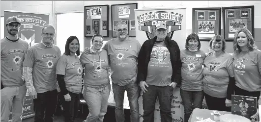 Organ recipient strong supporter of Green Shirt Day - PressReader