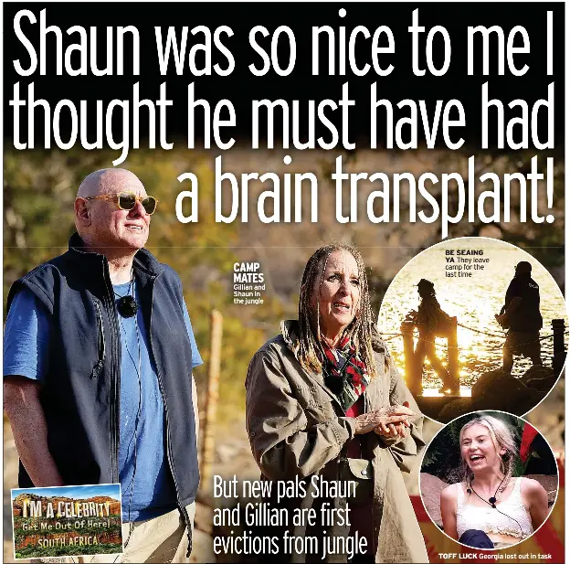 Shaun was so nice to me I thought he must have had a brain transplant ...