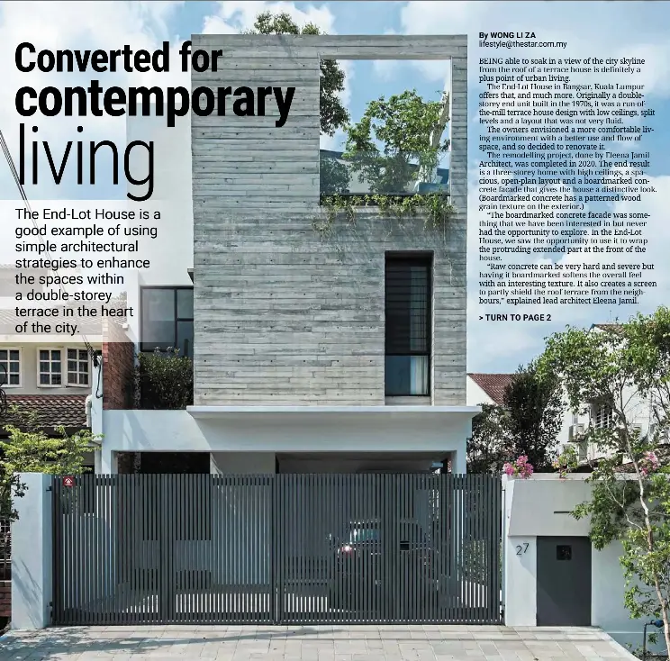 Converted for contempora­ry living - PressReader