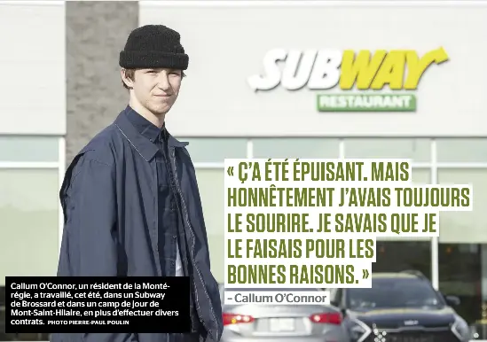 Il cumule trois emplois et gagne 10 000 $ en un été - PressReader