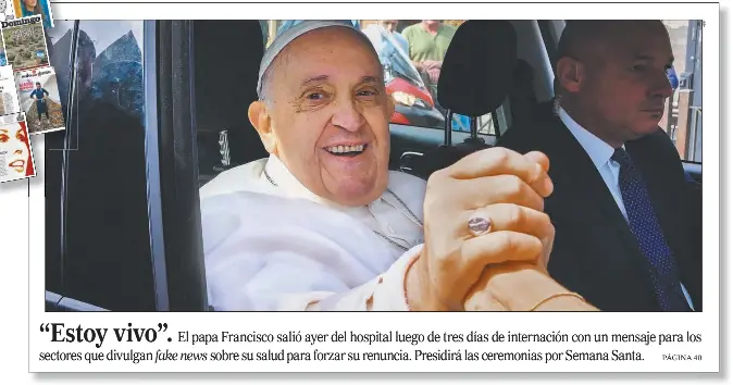 “Estoy vivo”. - PressReader