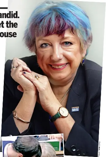 The blue haired Tory MP who’s as daringly revealing as Theresa May’s ...
