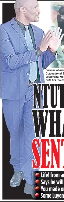 NTUTHUKO: I REGRET WHAT I DID, BUT SENTENCE HARSH - PressReader