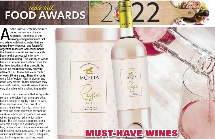 For Spring In Argentina: The Pink List (PART 1) - PressReader