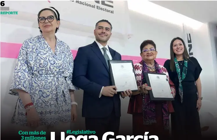 Llega García Harfuch al Senado - PressReader