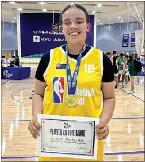 Tully’s golden touch, takes her to medal glory in UAE - PressReader