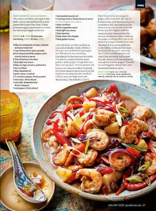 Red sweet & sour prawns - PressReader