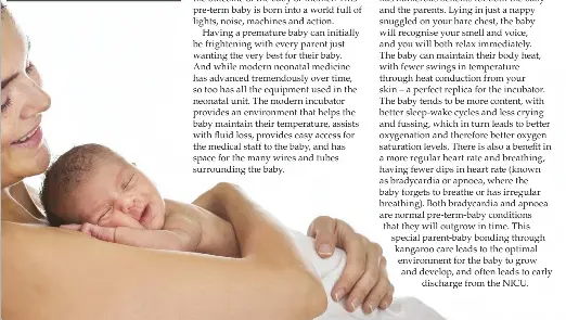 KANGAROO MOTHER CARE - PressReader