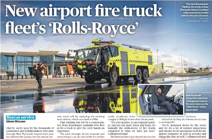 New airport fire truck fleet’s ‘Rolls-royce’ - PressReader