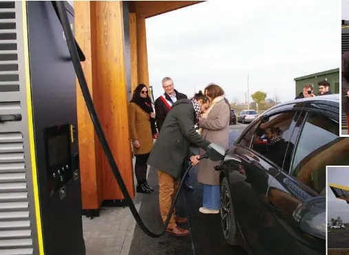 La station de recharge électrique nouvelle génération inaugurée à Illies - PressReader