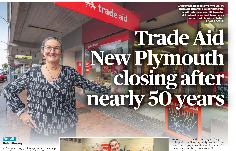 Trade Aid New Plymouth closing after nearly 50 years - PressReader