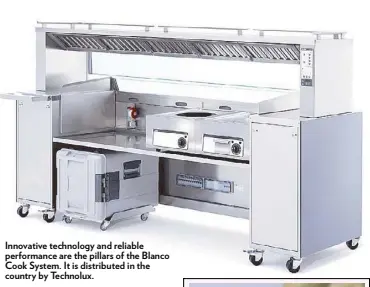 Blanco Cook System for profession­al kitchens - PressReader