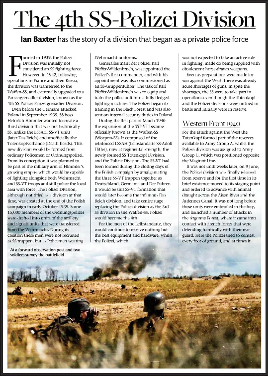 The 4th SS-Polizei Division - PressReader