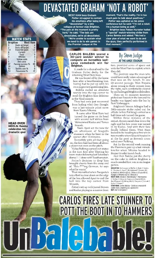 DEVASTATED GRAHAM ‘NOT A ROBOT’ - PressReader