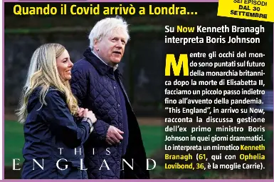 Su Now Kenneth Branagh interpreta Boris Johnson - PressReader