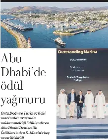 Abu Dhabi’de ödül yağmuru - PressReader