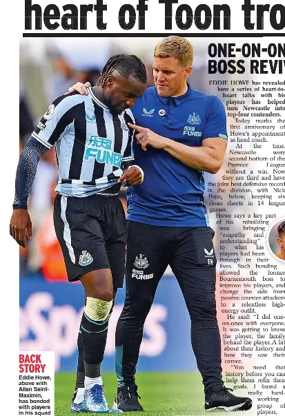 Howe Eddie got to the heart of Toon troubles - PressReader