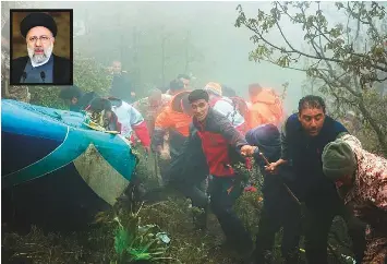 Iran mourns president Raisi’s death in helicopter crash - PressReader