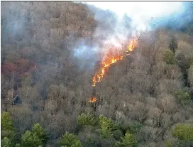 River Road Wildfire in Millstone Township continues to burn - PressReader