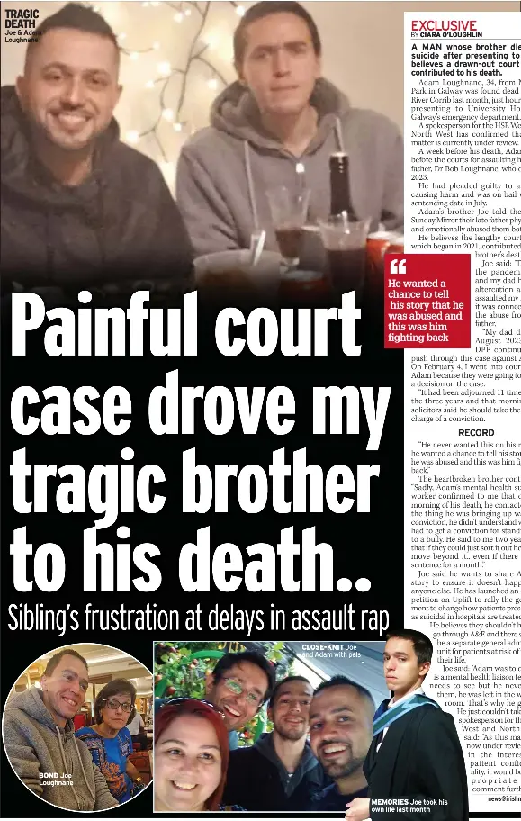 Painful court case drove my tragic brother to his death.. - PressReader