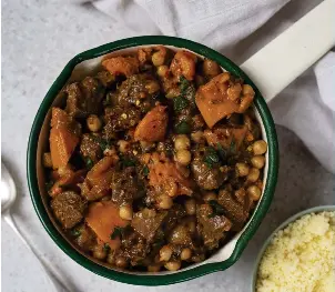 MOROCCAN BEEF AND SWEET POTATO STEW - PressReader