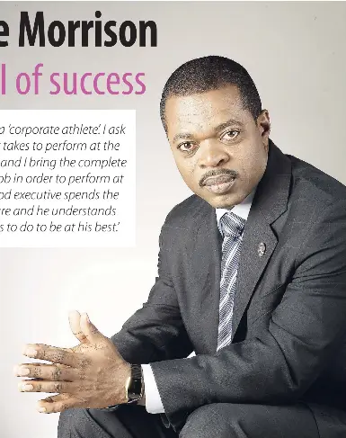 Livingston­e Morrison blazing a trail of success - PressReader