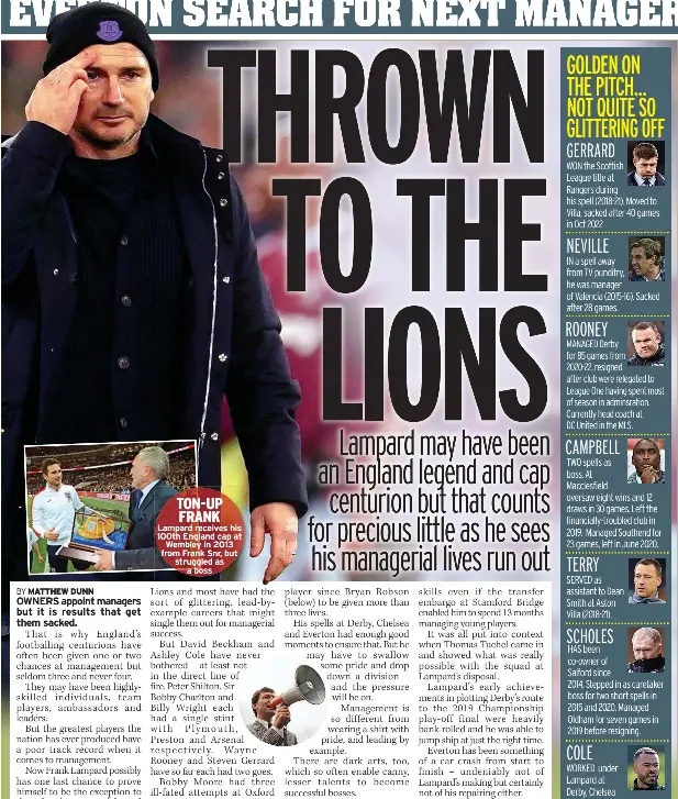 THROWN TO THE LIONS - PressReader