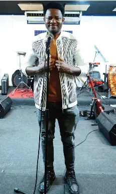 Jacinto Benjamim sonha ser grande estrela da música - PressReader