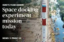 Space docking experiment mission today - PressReader