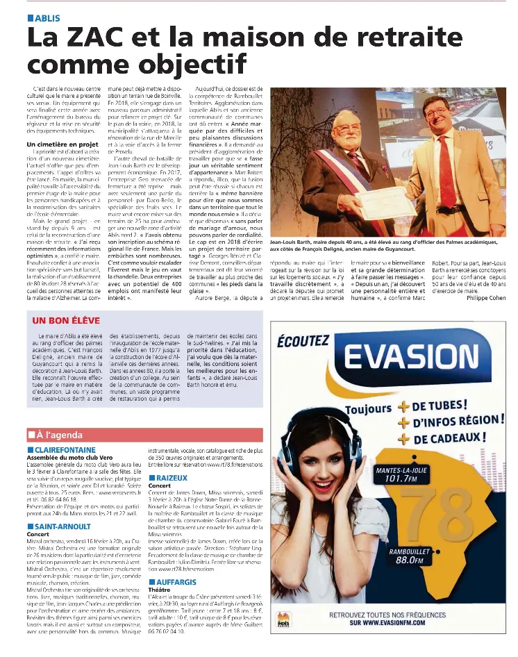 La ZAC et la maison de retraite comme objectif - PressReader