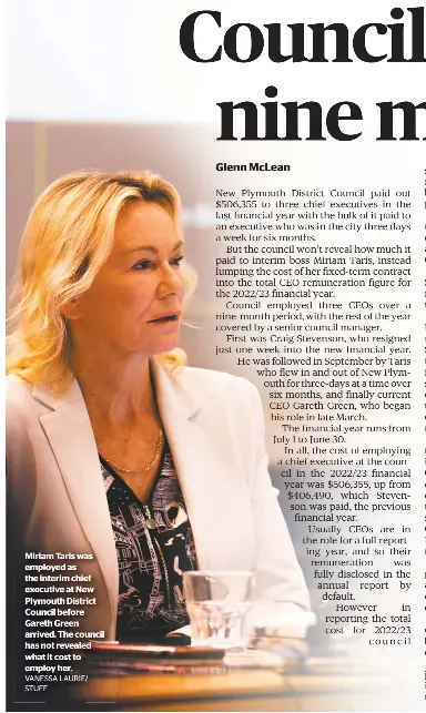 Council CEOS’ costly nine months’ work - PressReader