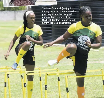 Tomboy ‘Pete’ Campbell credits Reggae Girlz career to doting dad - PressReader
