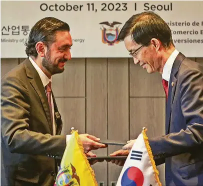 Gobierno se enfoca en ‘dejar listo’ el acuerdo con Corea del Sur en este mes - PressReader