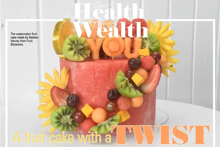 A fruit cake with a twist - PressReader