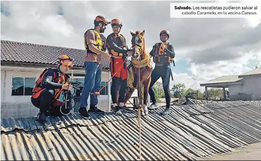 Un rescate insólito en el drama de Porto Alegre - PressReader