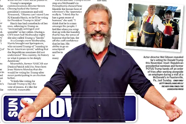 MEL MAD FOR TRUMP - PressReader