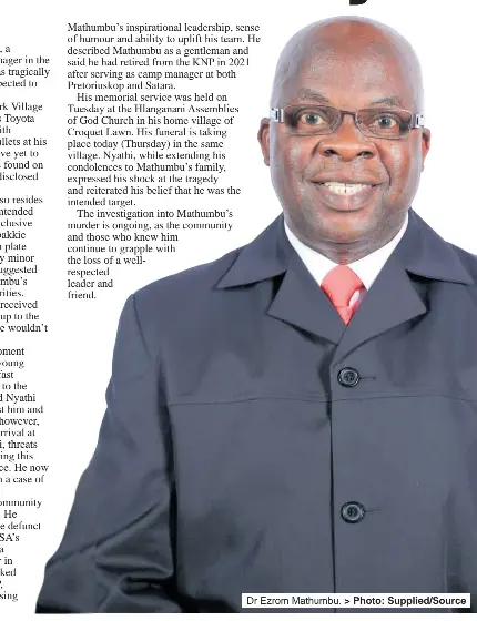 Man killed in case of ‘mistaken identity’ - PressReader