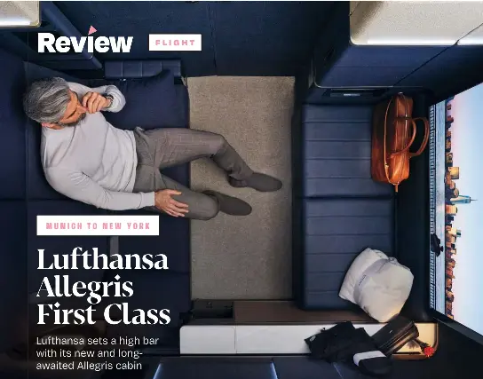 Lufthansa Allegris First Class - PressReader