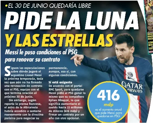 PIDE LA LUNA Y LAS ESTRELLAS - PressReader