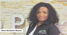 Celebratin­g broadcasti­ng trailblaze­r Maria Masoka - PressReader