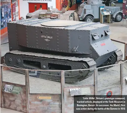 When was the tank invented? - PressReader